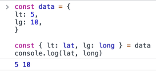 How to rename a destructured variable in JavaScript | Atomized Objects