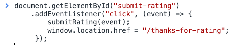 How To Redirect In Javascript Atomized Objects